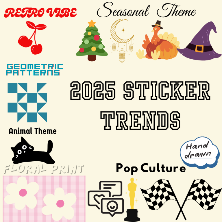 Top Selling Sticker Design Ideas: 15 Trends for 2025 - Charlie's Jungle ...